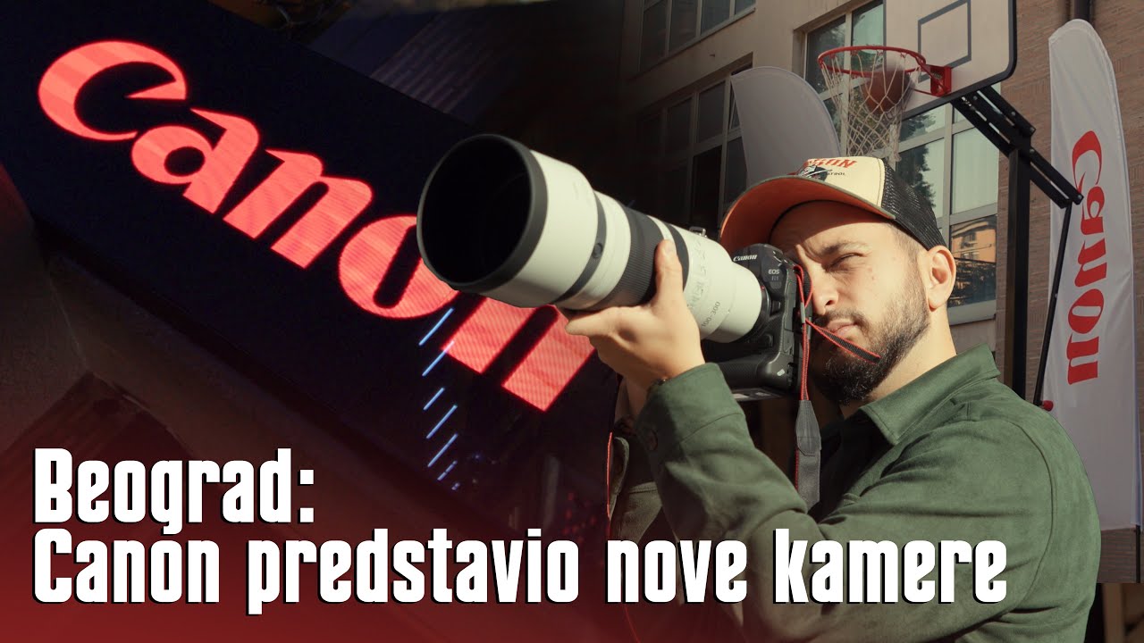 Beograd: nove Canon EOS kamere i kod nas - YouTube
