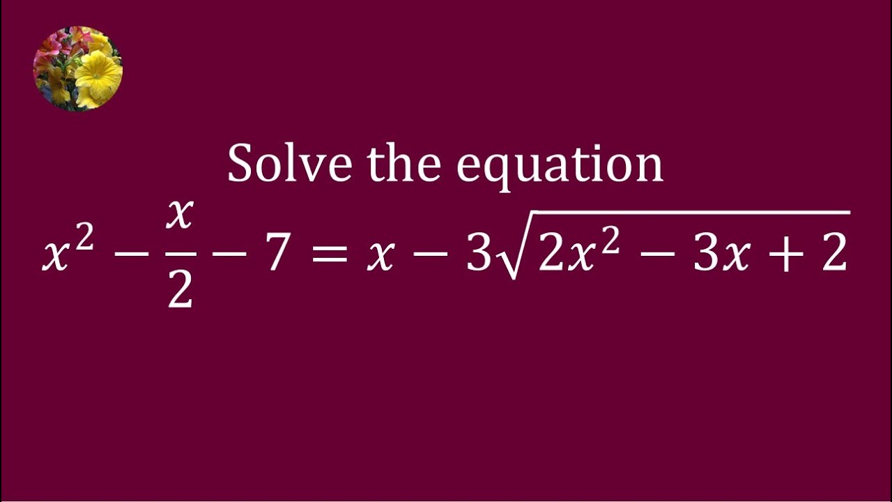 Algebra - YouTube