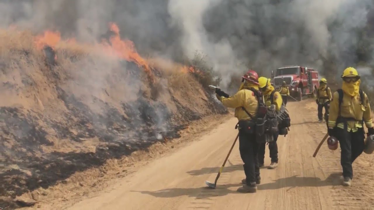 Fighting fire with fire on the SQF Complex - YouTube