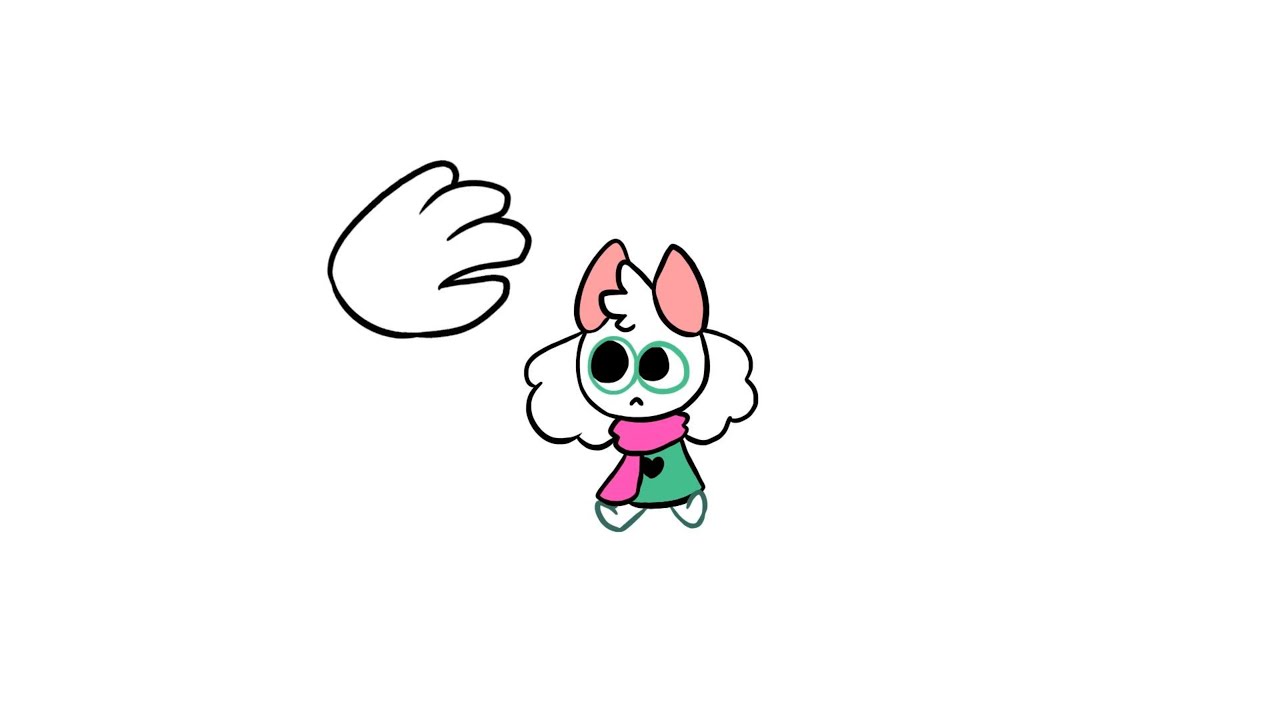 Pet the Ralsei - Deltarune Animation - YouTube