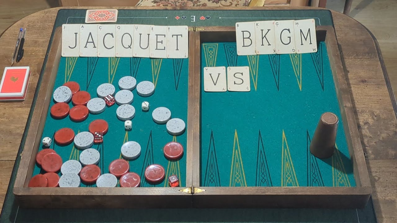 BACKGAMMON vs JACQUET - YouTube
