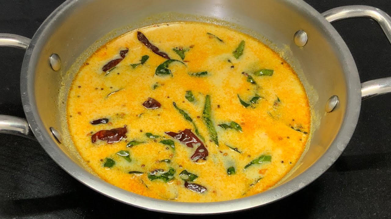 எளிமையான மோர் குழம்பு /Easy simple mor Kuzhambu without coconut # ...