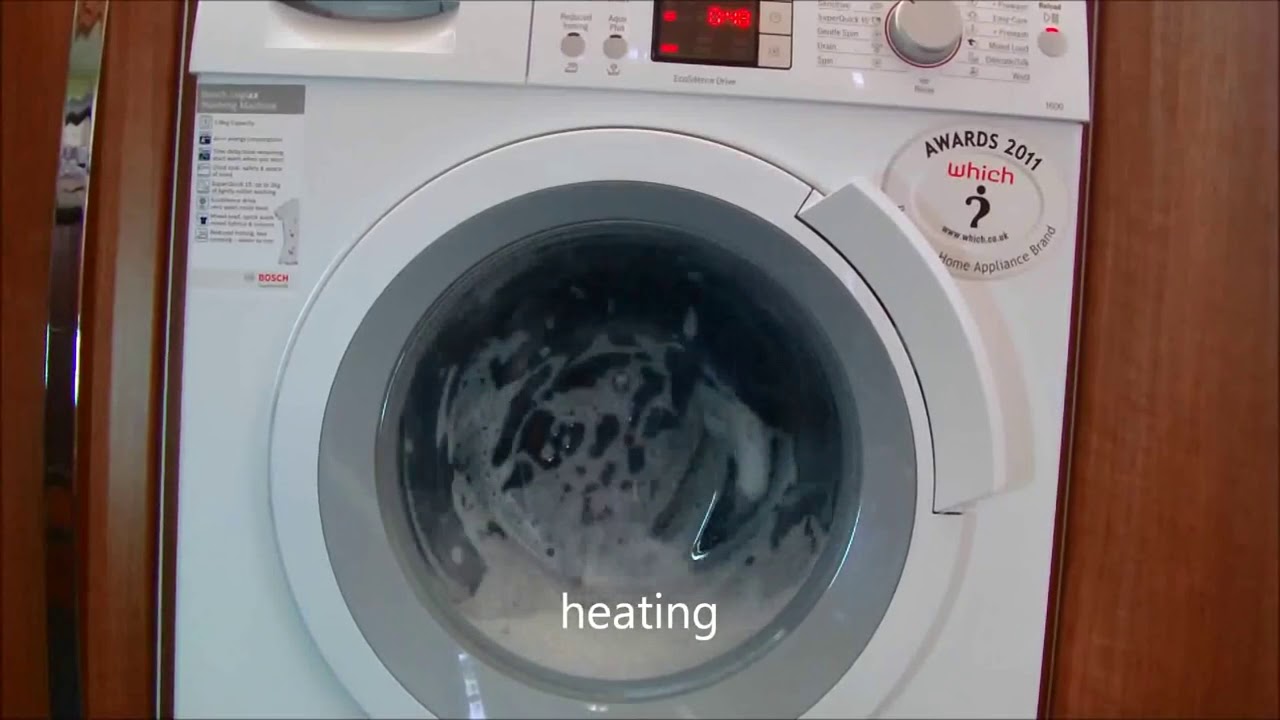 Bosch Logixx WAS32461 Washing Machine sports Eco perfect (entire cycle ...