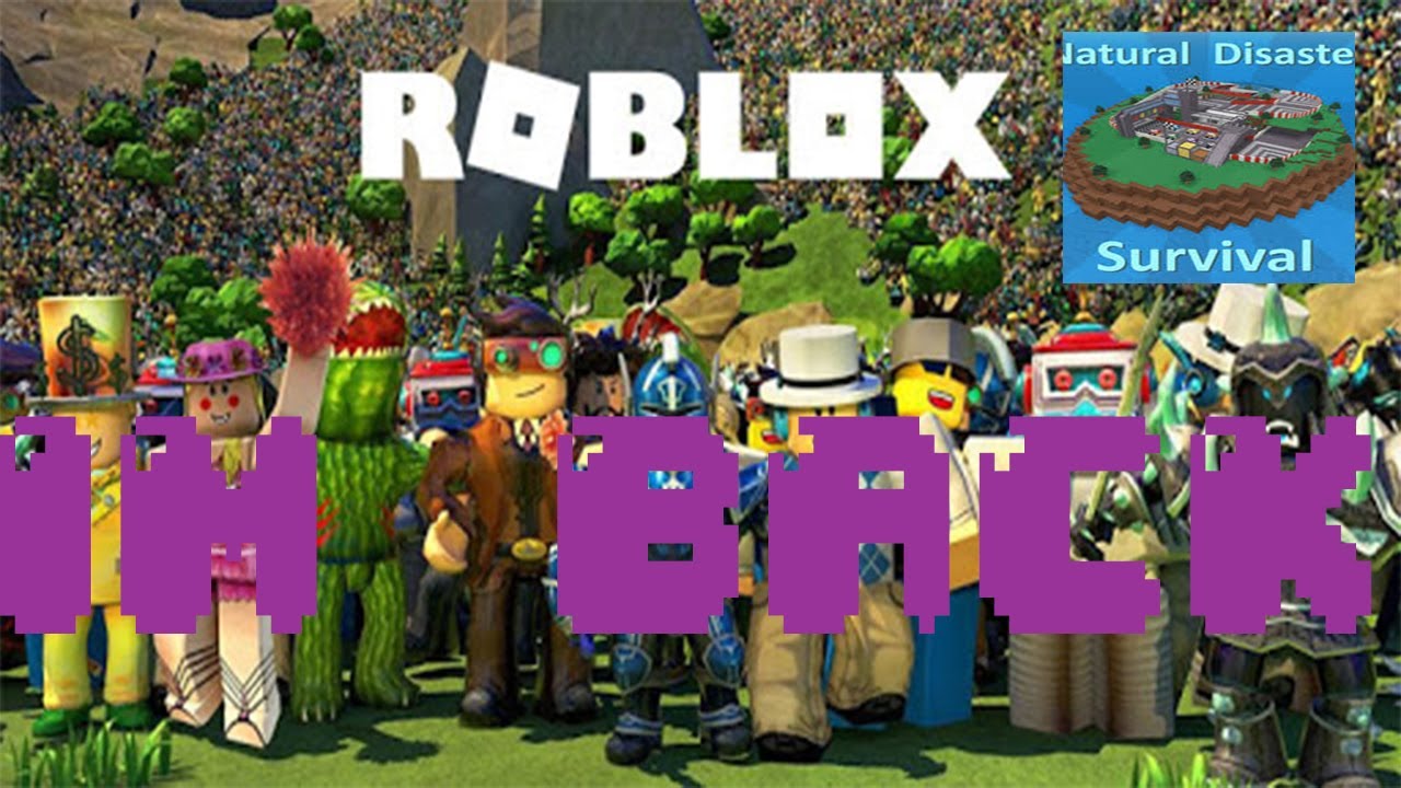 Roblox Natural Disaster Survival "New Maps And Stuff I Guess" - YouTube
