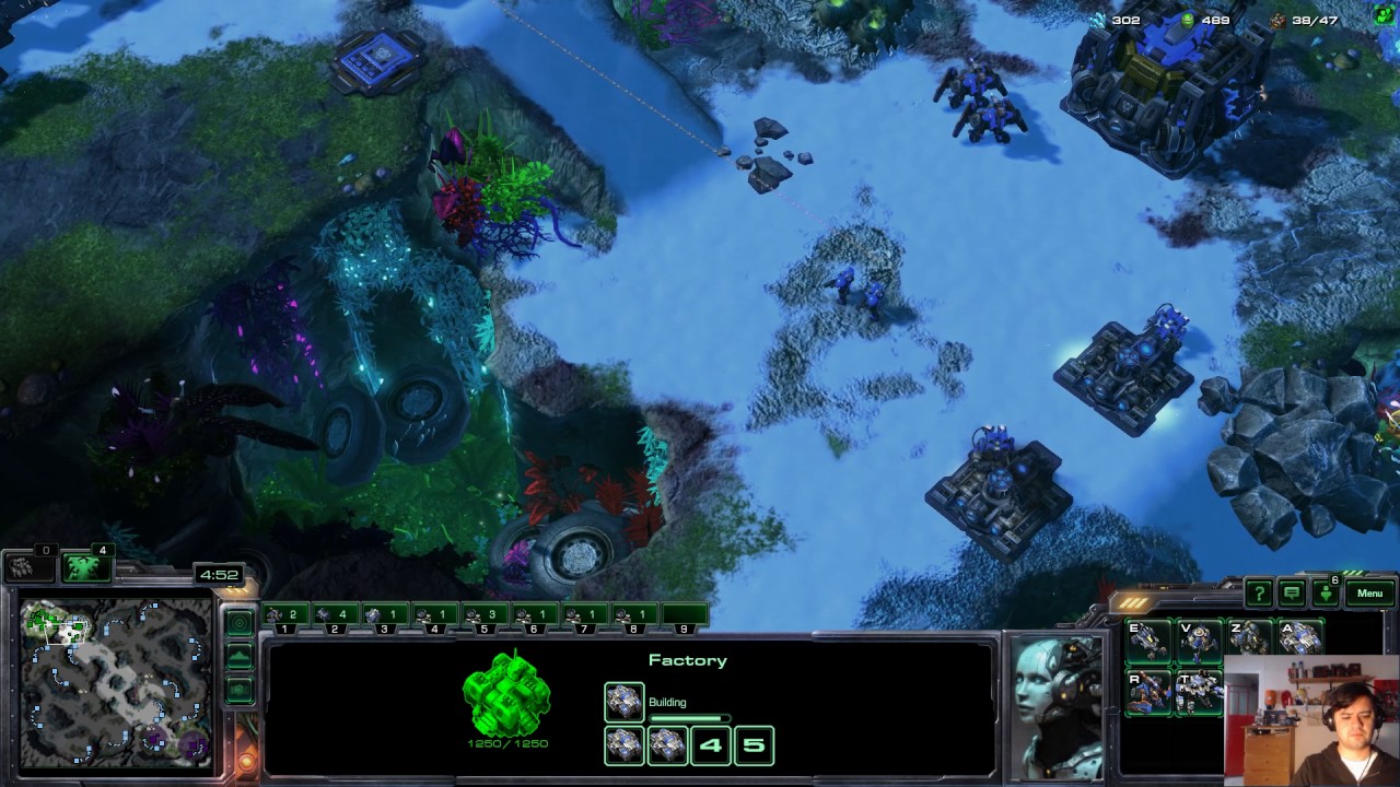 StarCraft II | Terran vs Zerg Live gameplay - YouTube