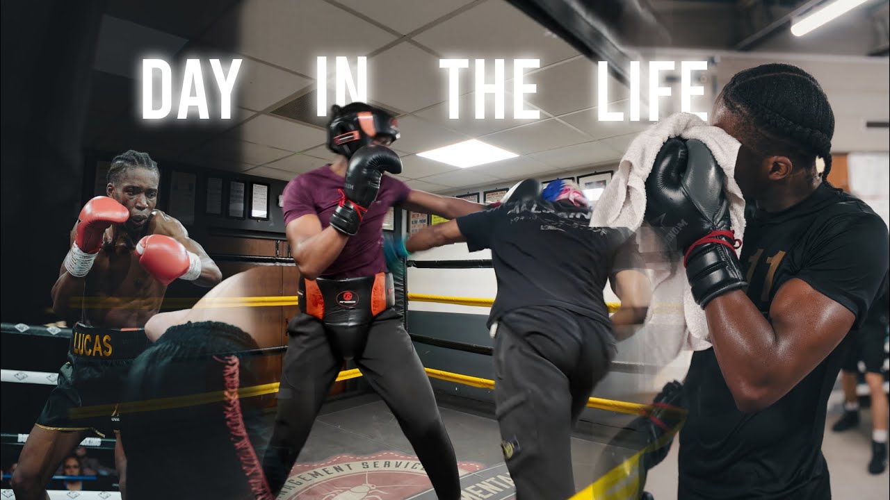Day In The Life Of A Professional Boxer | First Day In Camp | Lucas ...