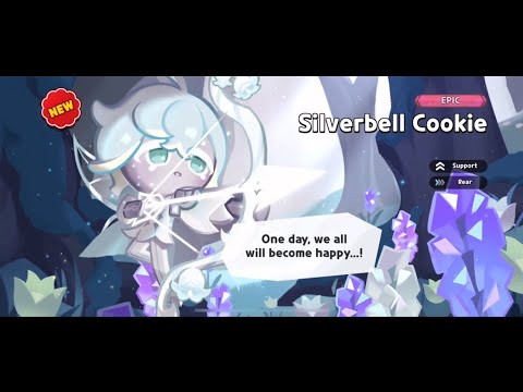 Silverbell Cookie Gacha Animation || Cookie Run Kingdom but is Korean voice 4k quality - YouTube