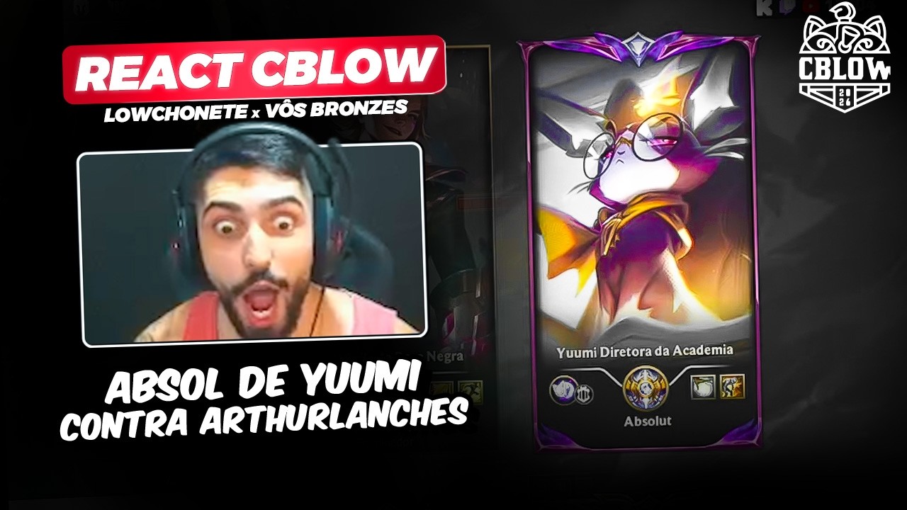 ARTHUR LANCHES vs ABSOLUT, O DUELO DE YUUMIS! | JUKES REAGINDO CBLOW ...