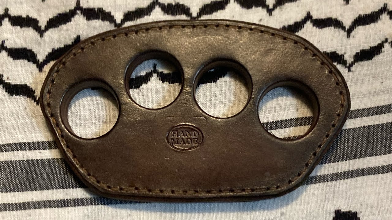 Lonestar Prideful Hides - Leather Knuckles - 1" Finger Stalls - Self ...