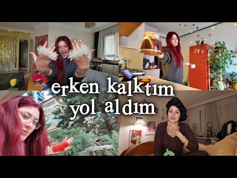 evde dolu dolu bir günüm☀️ uyku düzeni, örgü projeleri, çekimler & peynirli kek