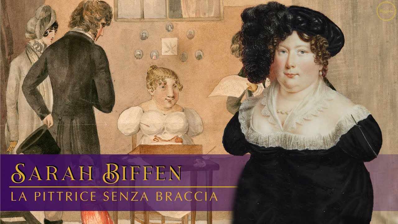 Sarah Biffen: la vita straordinaria di una donna nata senza braccia ...