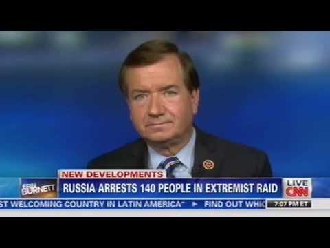 Chairman Royce on with CNN's Erin Burnett on Extremism in Chechnya and the Boston Attacks