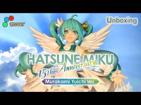 Unboxing of Hatsune Miku 15th Anniversary Murakami Yuichi Ver. SPM Prize Figure by Sega