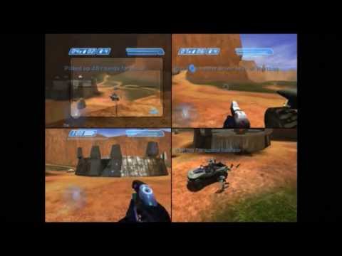 Halo 1, 2, 3, and 4 LAN Party with Friends - YouTube