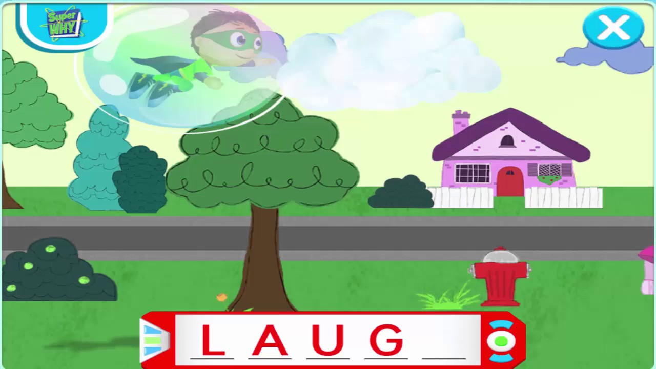 Super Why Saves The Day - PBS Kids Games Best Video For Kids - YouTube