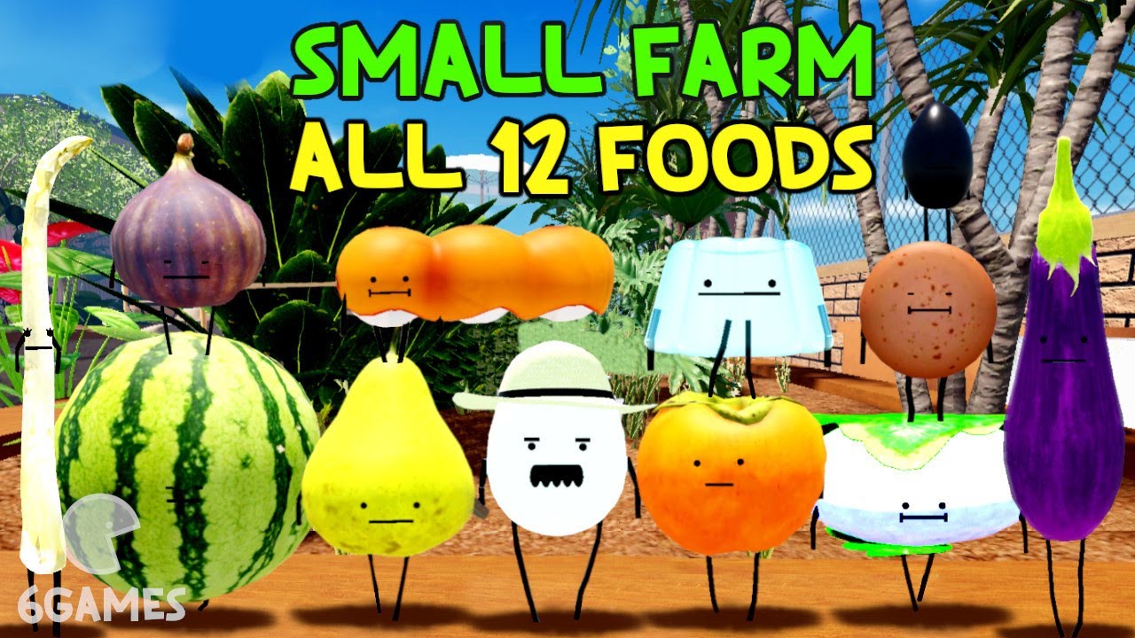How to get ALL 12 FOODS in Small Farm - Secret Staycation [Roblox ...
