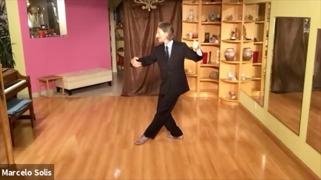 Argentine Tango class: complete sequence and dance with me! - YouTube