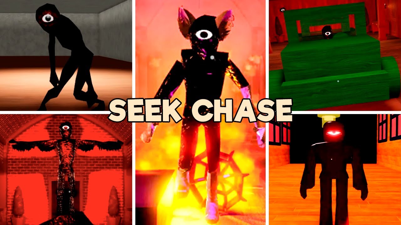 DOORS Seek Chase VS 41 Different Seek Chases | ROBLOX - YouTube