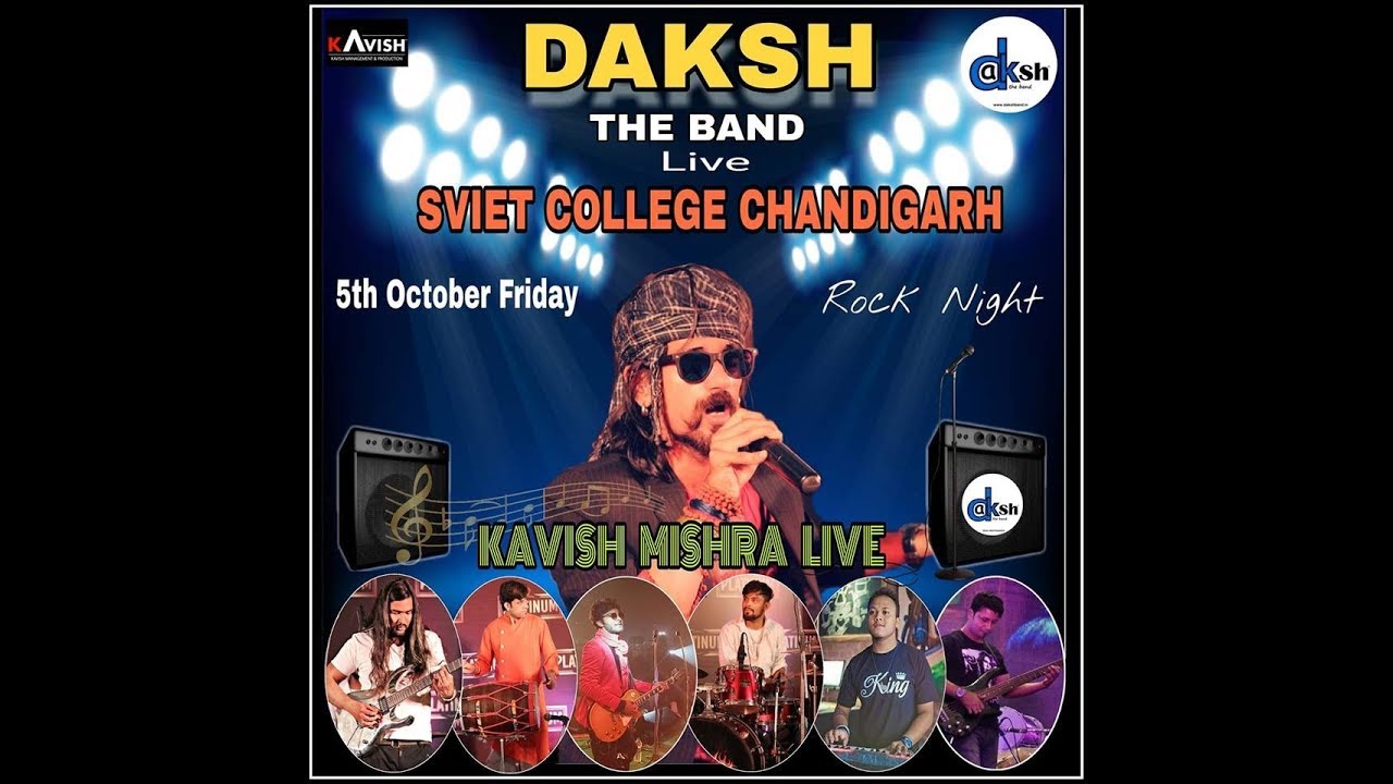Daksh The Band Live (Kavish Mishra Music) Super rocking performance ...