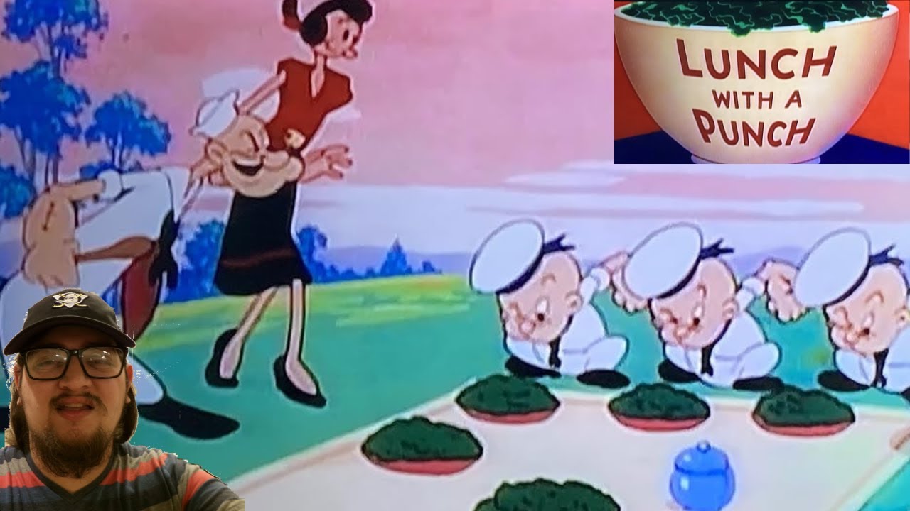 Popeye the Sailor: Lunch with a Punch (1952) - First Time Watching ...