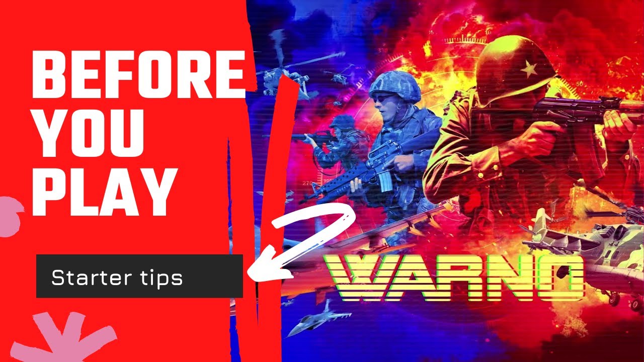 WARNO - Watch This Before You Play - Beginner Tips - YouTube