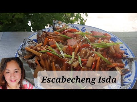 HOW TO MAKE ESCABECHE | ESCABECHENG ISDA | SWEET AND SOUR FISH ...