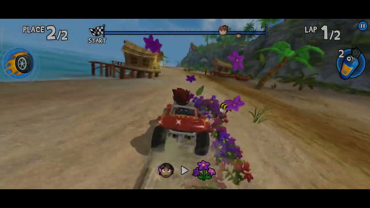 Beach Buggy racing easy street level 6 - YouTube