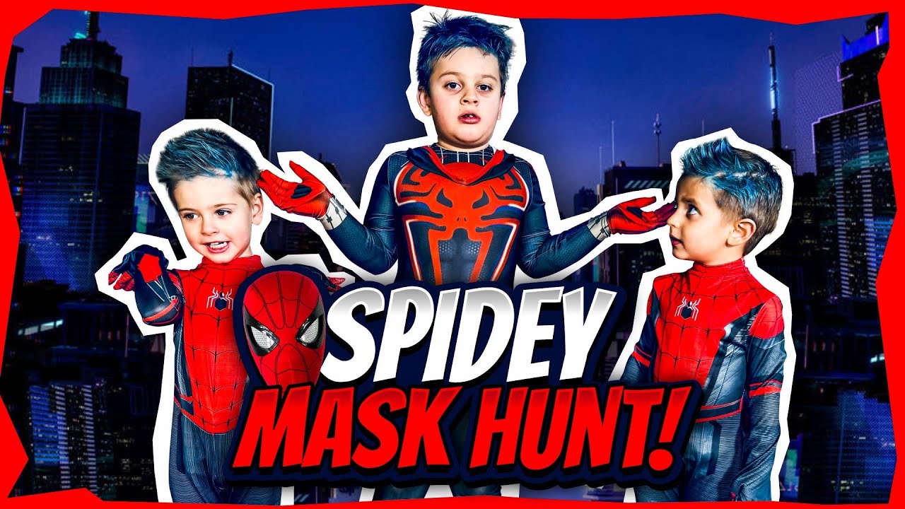 Spider-Man & Spidey Mask Hunt! Fun Pretend Play for Kids 2025 - YouTube