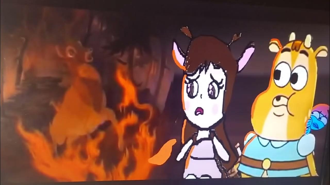 @CarlyDeerGirlForest-v4f The Great Prince of the Forest saving Carly & her friends from the fire ...