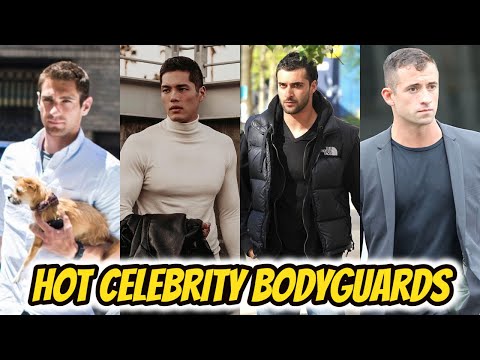 Most Hot Celebrity Bodyguards | 8 Celebrities Who Have VERY Attractive Bodyguards
