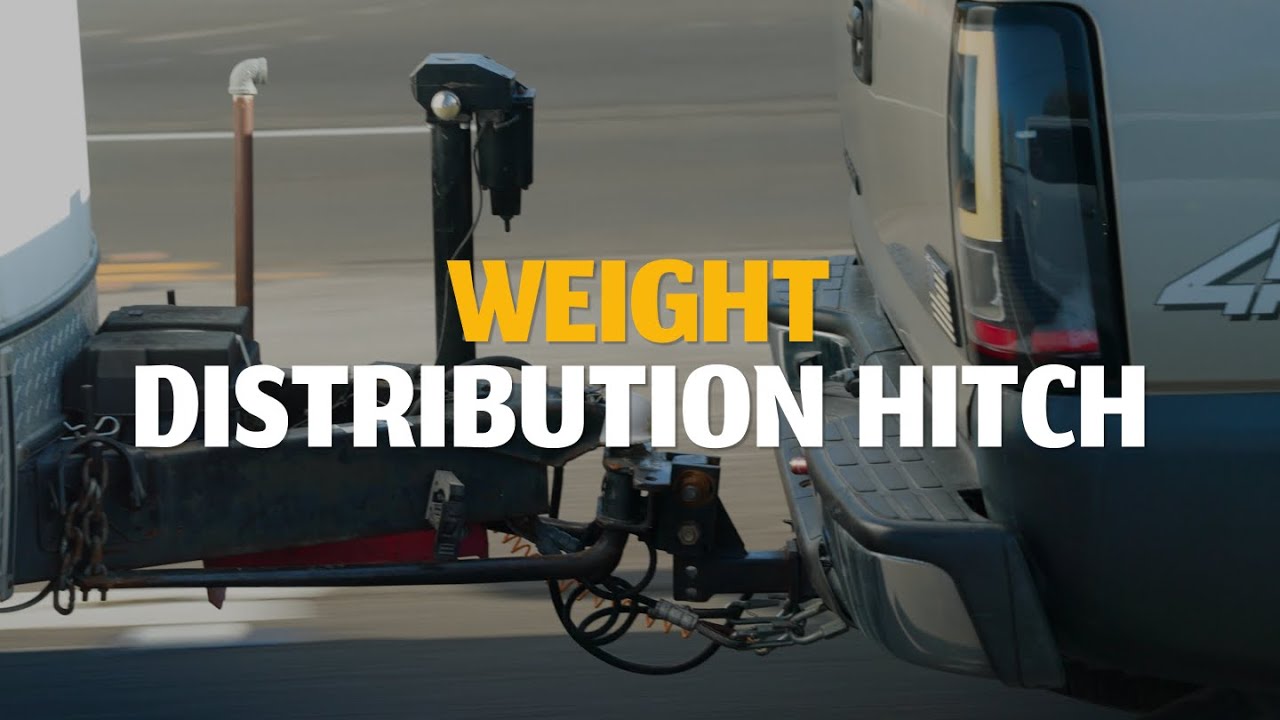 Everything you need to know about a Weight Distribution Hitch - YouTube