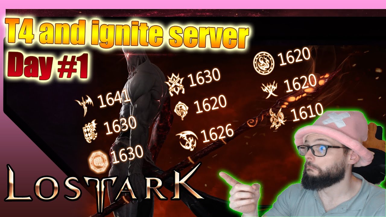 T4 and ignite server Day #1[Lost Ark] - YouTube