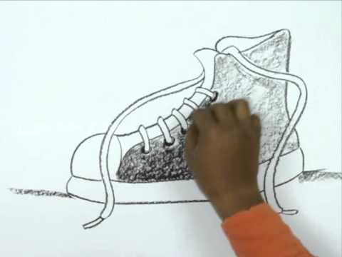 How to Draw a Boot - YouTube