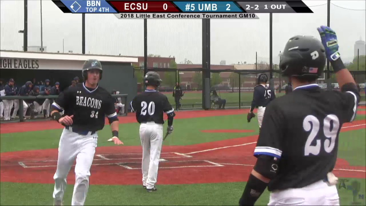2018 LEC Baseball Championship Game: #1 UMass Boston Baseball vs #2 ...