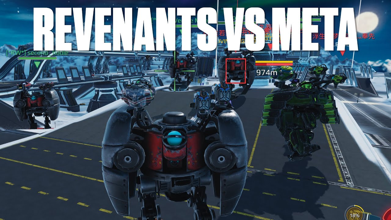 War Robots: Revenant Squad vs Meta Squads | Live Stream Highlights ...
