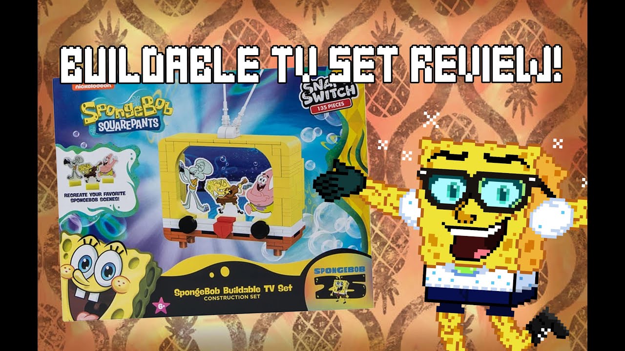 [Snap & Switch] SpongeBob Buildable TV Set (Build and Review) - YouTube