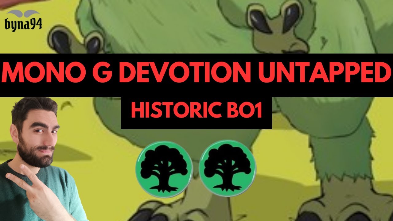 MONO G DEVOTION (UNTAPPED) Historic Bo1 #mtgarena #mtgita #mtg - YouTube
