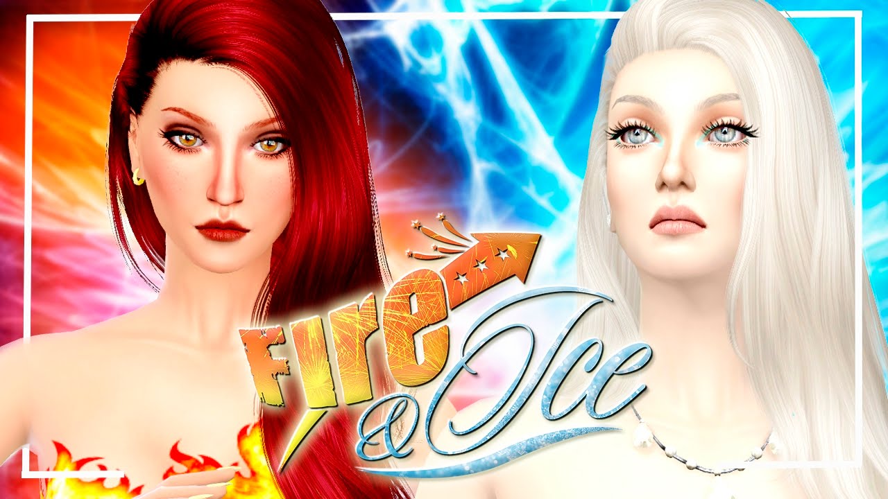 Los Sims 4 : CAS || Fire & Ice - YouTube