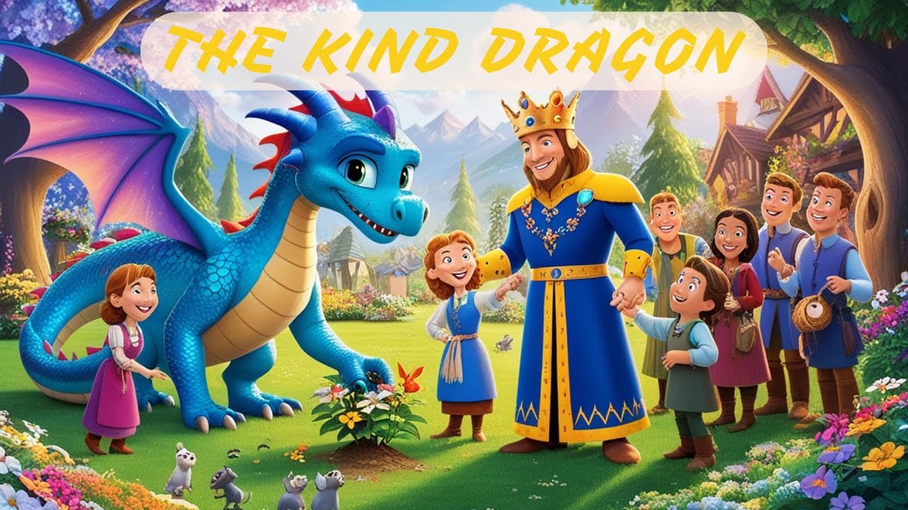 [03] The Kind Dragon | Cartoon | Kids Story | Moral Story | Imaginative ...