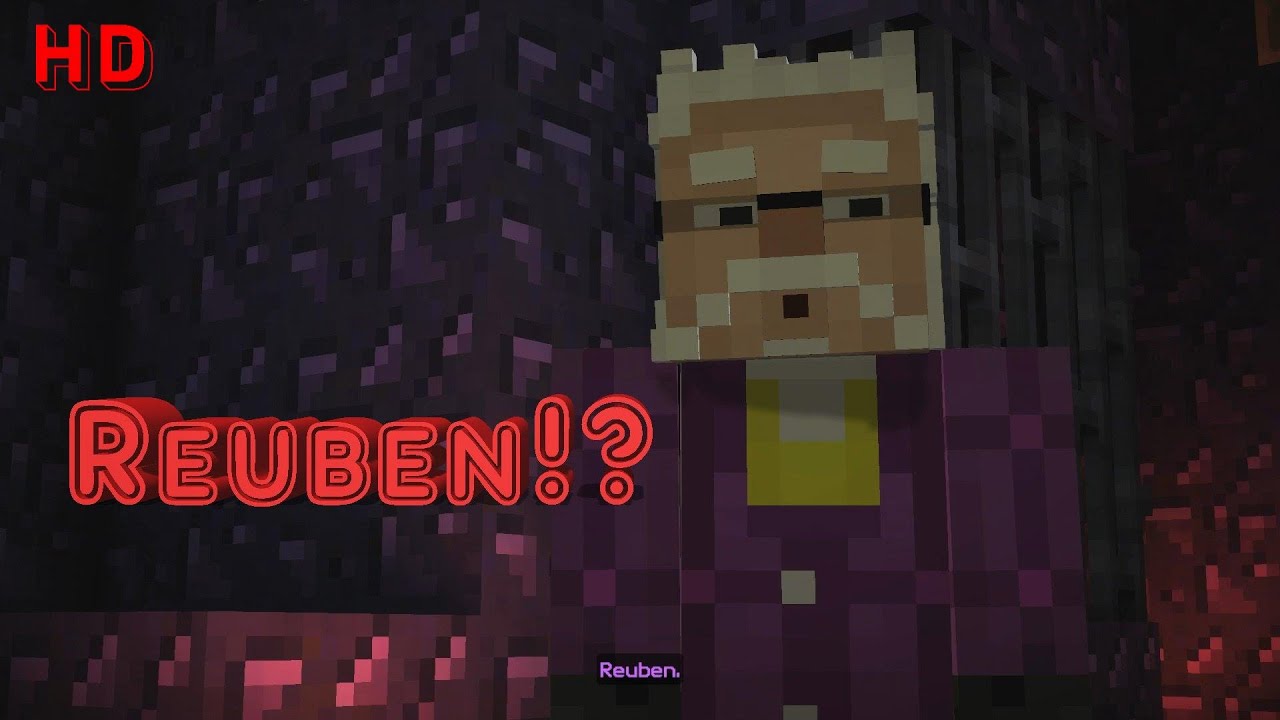Minecraft: Story Mode Episode 8 A Journey's End - Reuben's Back ...