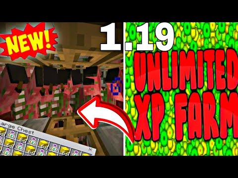 Minecraft 1.19 : Unlimited {Zombified PIGLIN XP/GOLD farm} || Easy ...