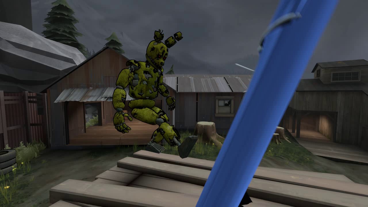 Sans vs Springtrap old animation - YouTube