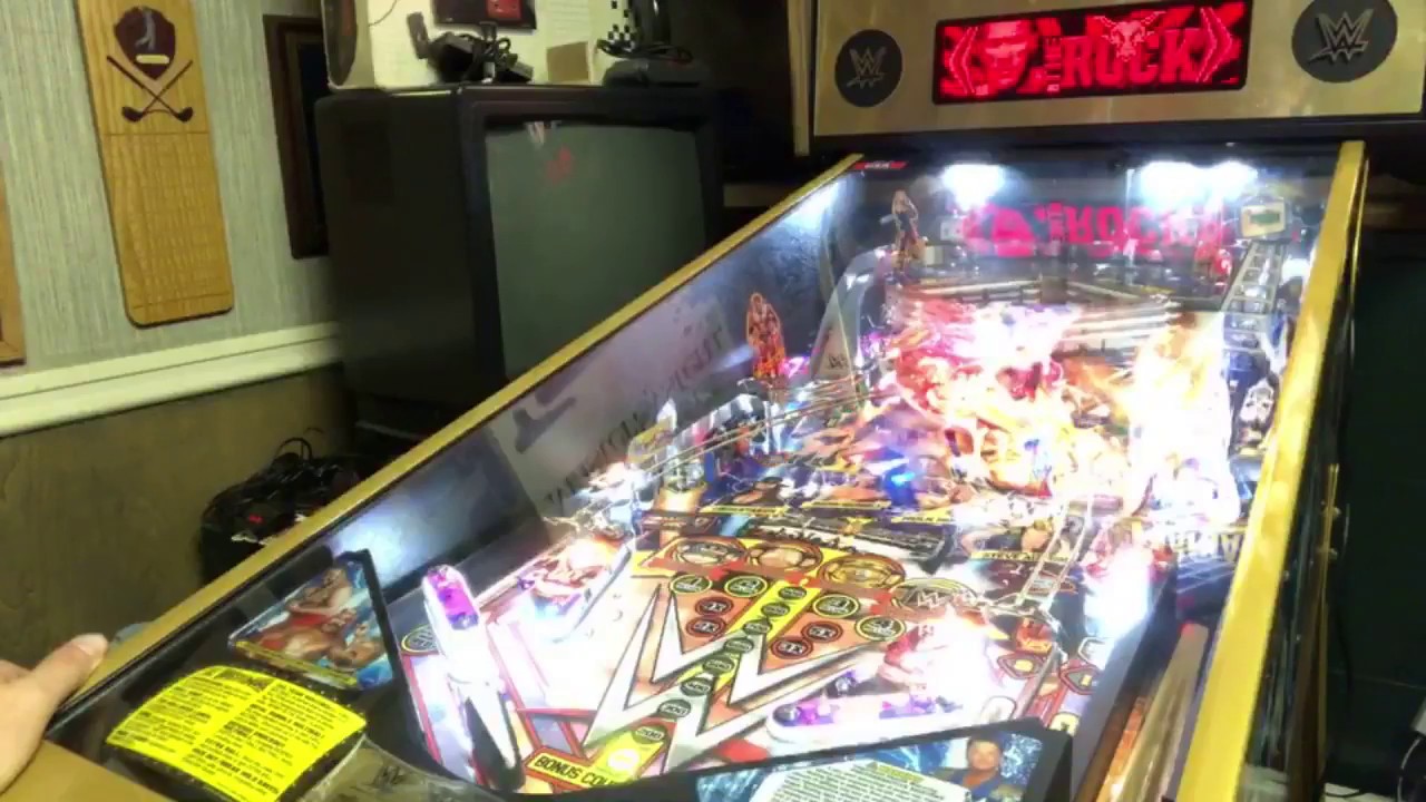 WWE WrestleMania Limited Edition Pinball Live!! - YouTube