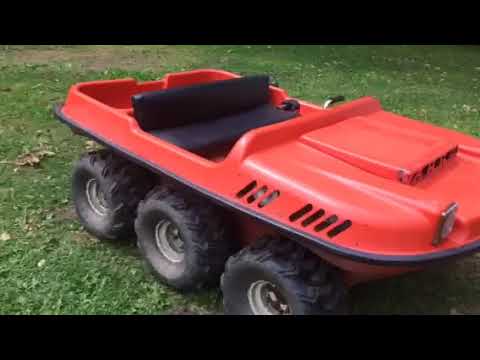 1976 Argo 6x6 - 440 2 stroke - YouTube