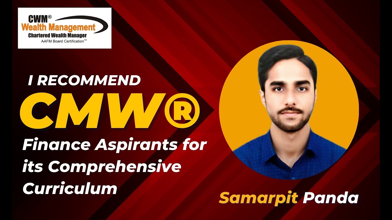 Unlocking Opportunities in Wealth Management: A Conversation with a CWM ...