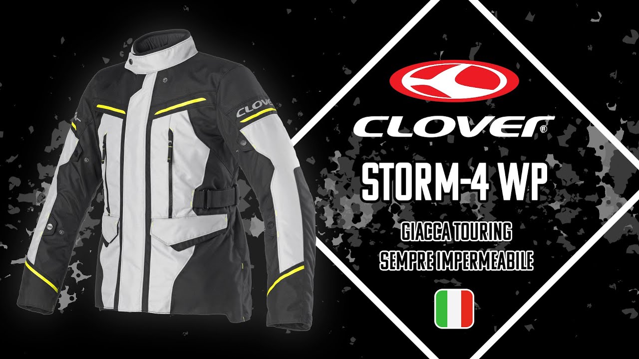 CLOVER STORM 4 WP - Giacca da Turismo, impermeabile e ventilata - YouTube