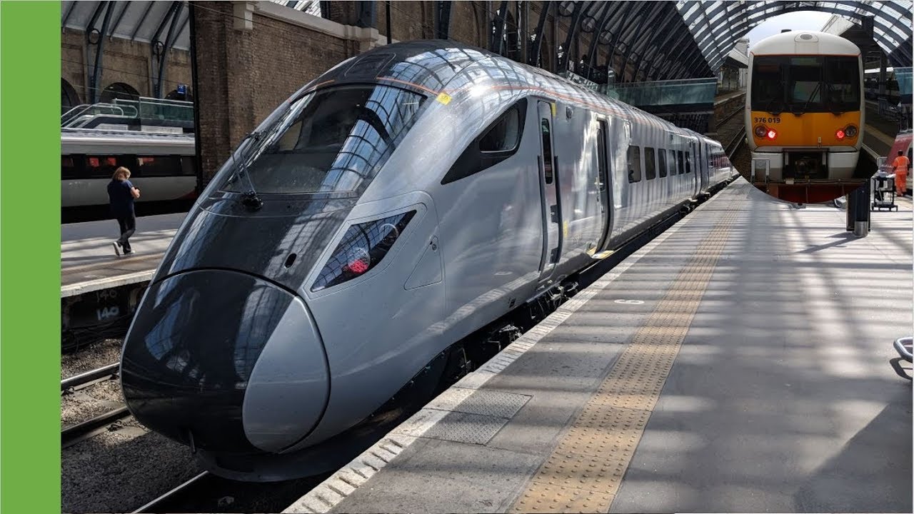 Brand new TransPennine Express Class 802 on test at Kings Cross - YouTube