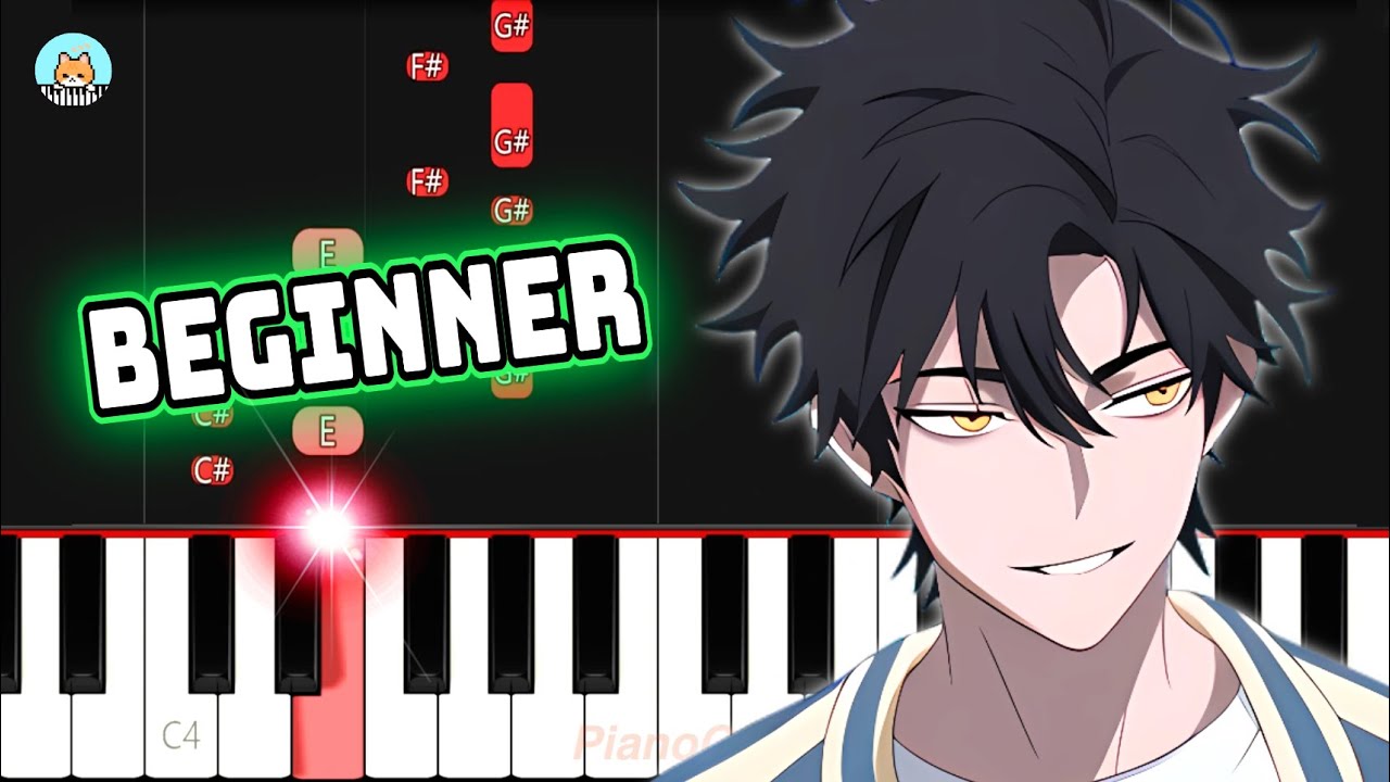 Link Click Season 2 OP - "VORTEX" - BEGINNER Piano Tutorial & Sheet Music - YouTube