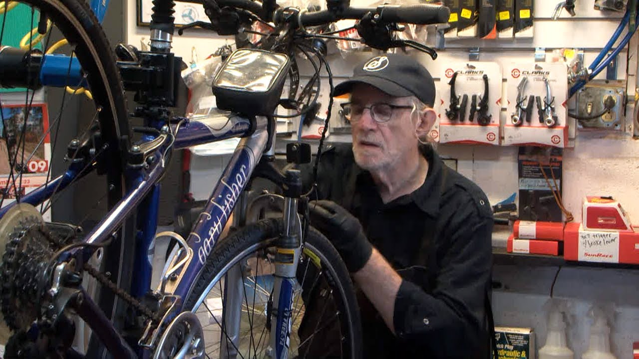 In Focus: Paul Nye's Back Street Bicycle Repair in Walker - YouTube