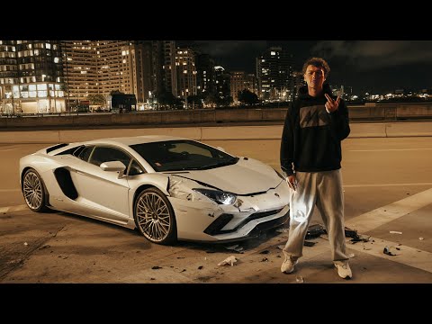 i crashed my lamborghini AGAIN...